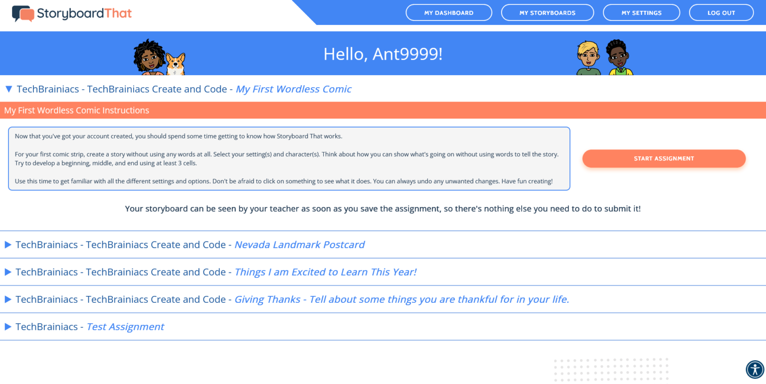 Storyboard That – Create and Code